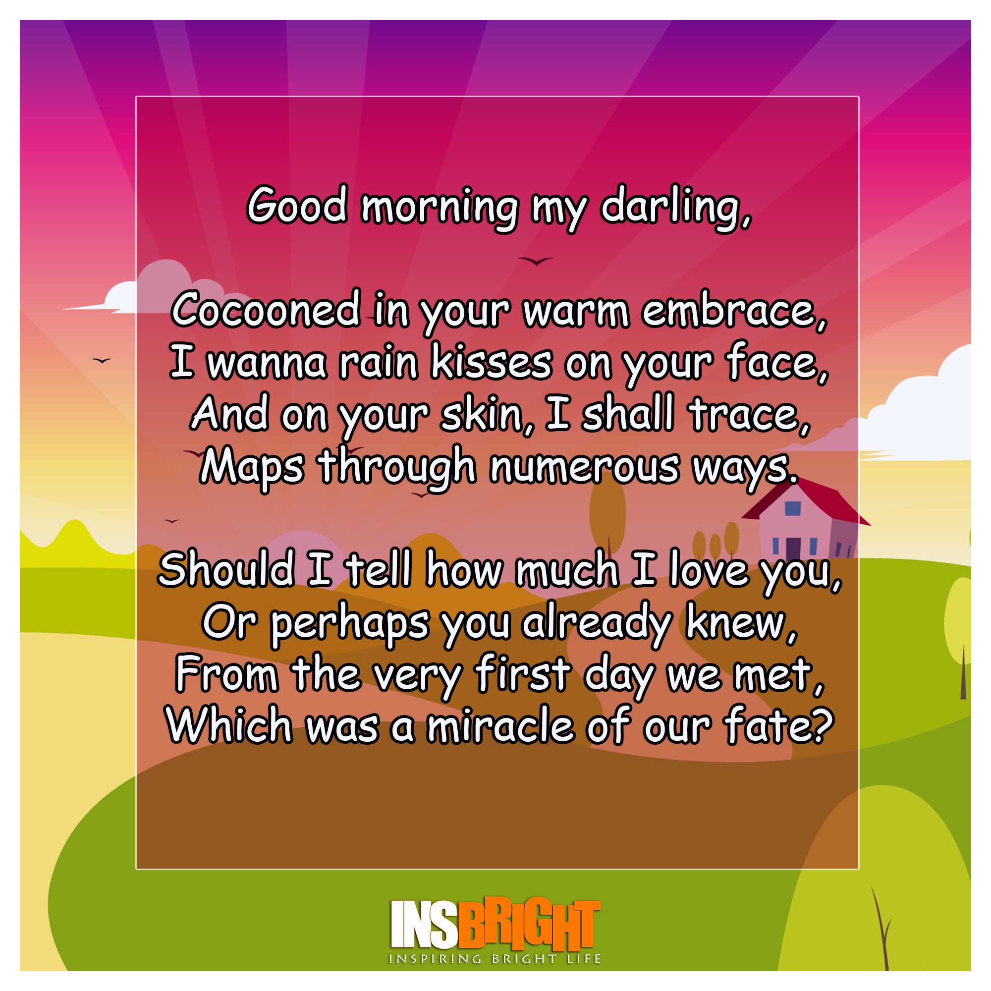 10 Inspirational Short Good Morning Poems With Images | Insbright