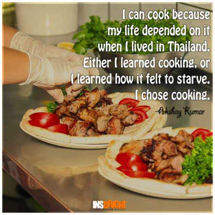 Inspirational cooking quotes With Images From Famous Chefs | Insbright