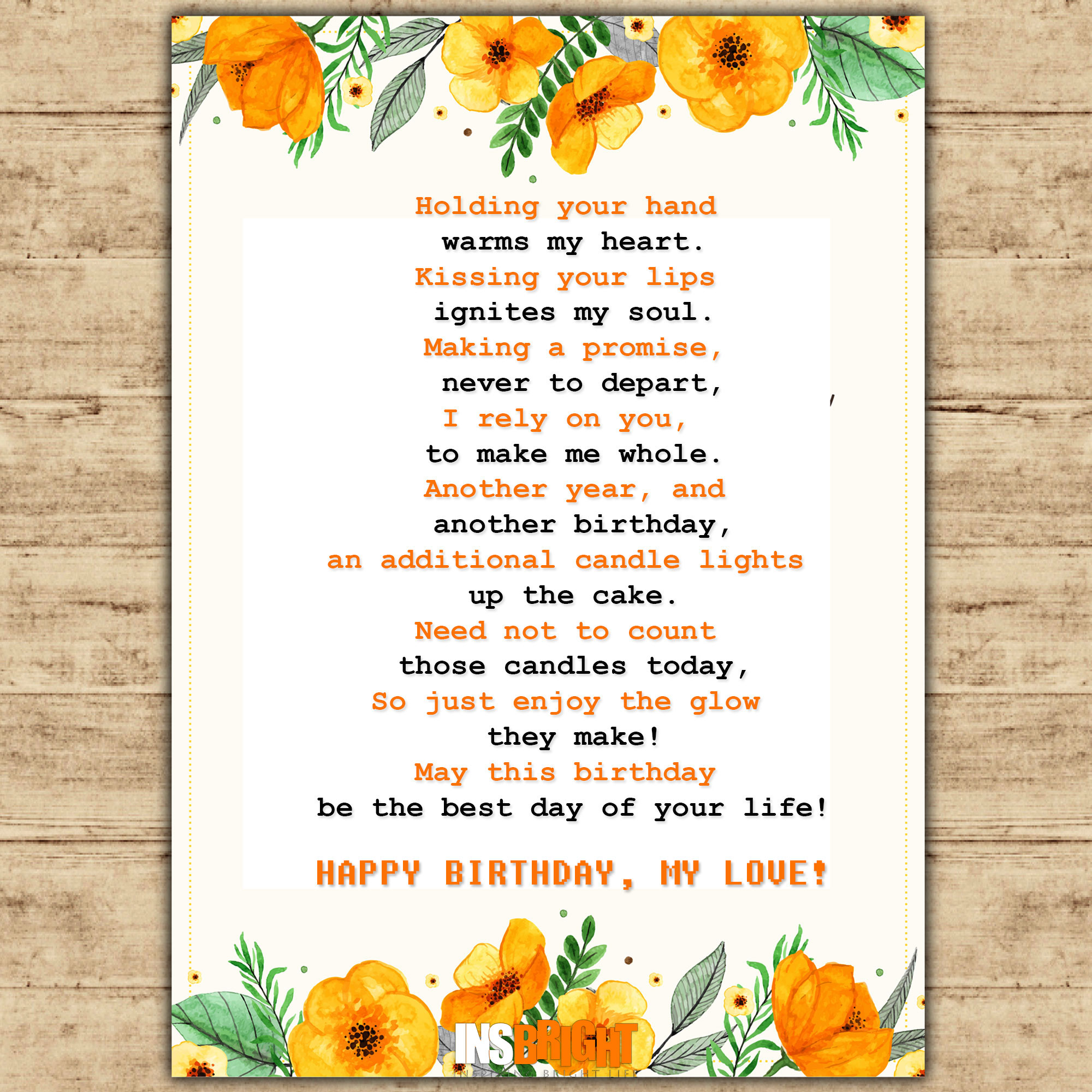 Romantic Happy Birthday Poems For Husband From Wife Insbright Romantic Happy Birthday Poems For Husband From Wife Insbright